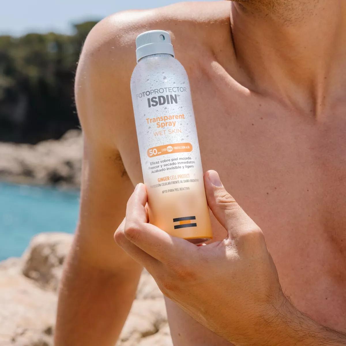 Transparent Spray Wet Skin SPF 50 | ISDIN