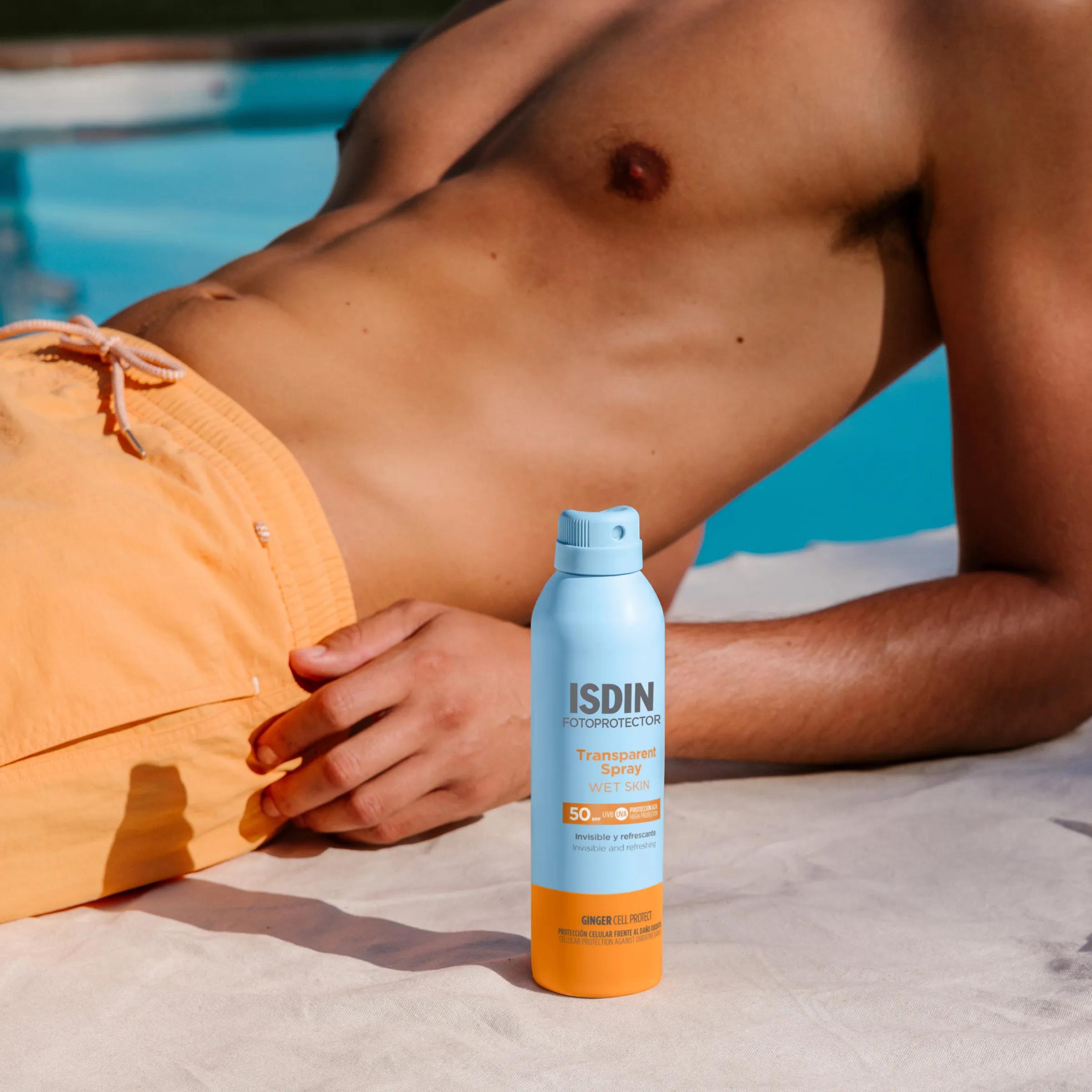 Transparent Spray Wet Skin SPF 50 | ISDIN